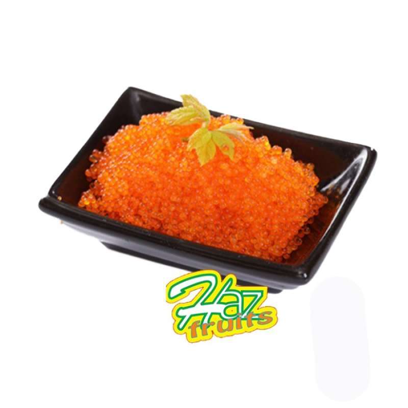 Jual Tobiko Flying Fish Roe Orange | Hijau | Hitam 100g Di Seller Haz ...