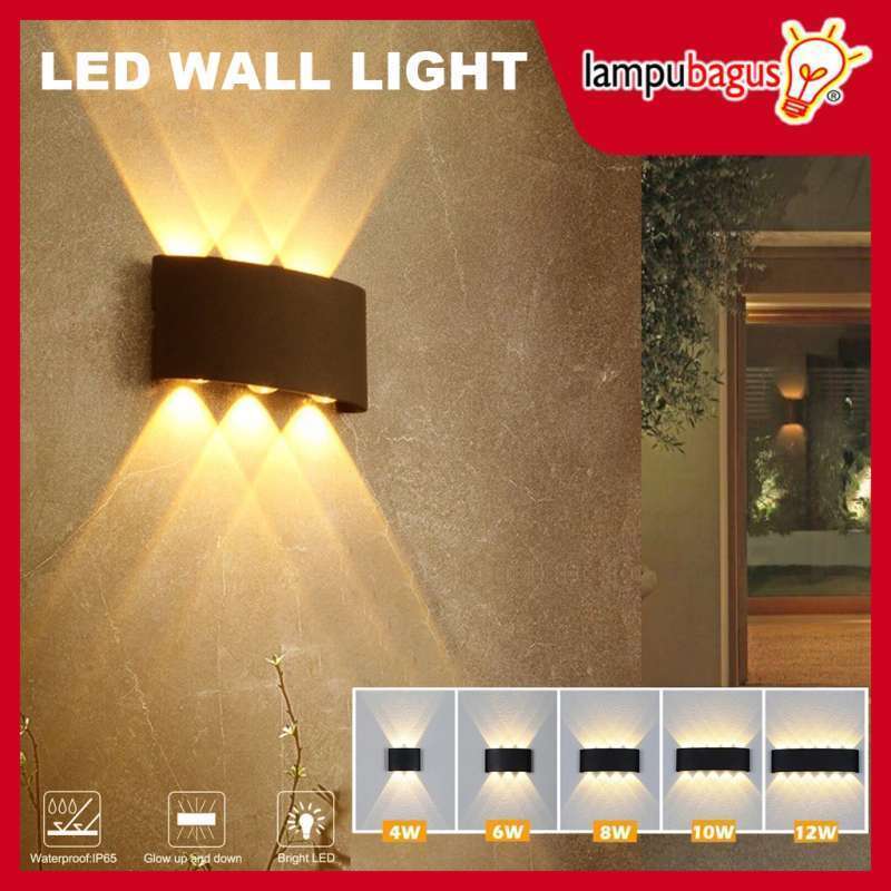 Promo Lampu Dinding Minimalis / Lampu Hias Dinding Tempel Led Teras ...