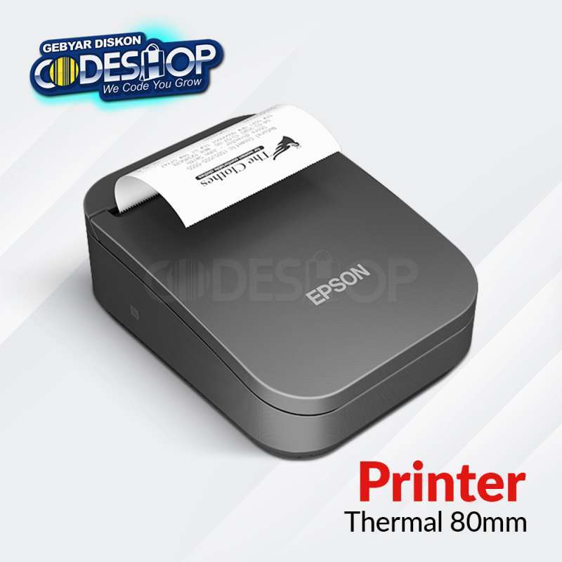 Jual Epson Tm-p80ii Printer Thermal 80mm Portable Auto Cutter Cetak ...