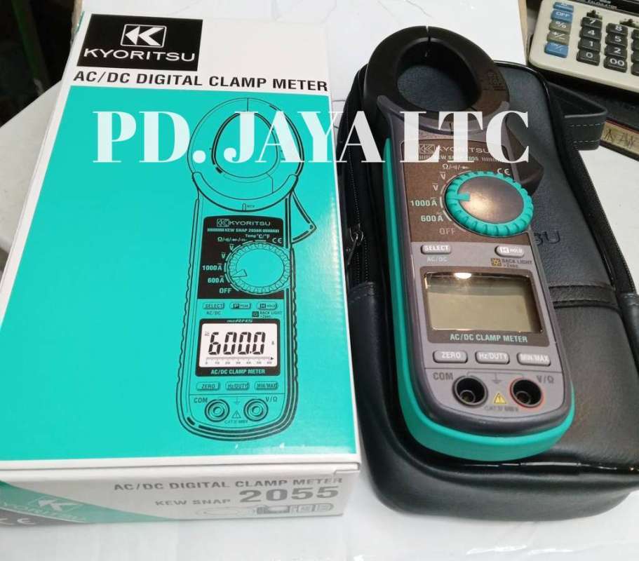 Jual Kyoritsu Digital Clamp Meter - Tang Ampere AC/DC 1000A 2055 di Seller PD JAYA LTC - Mangga ...