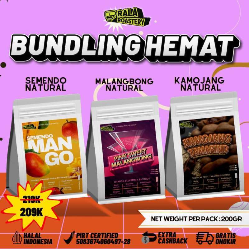 Jual Bundling Malangbong x Semendo x Kamojang Single Origin Arabica ...