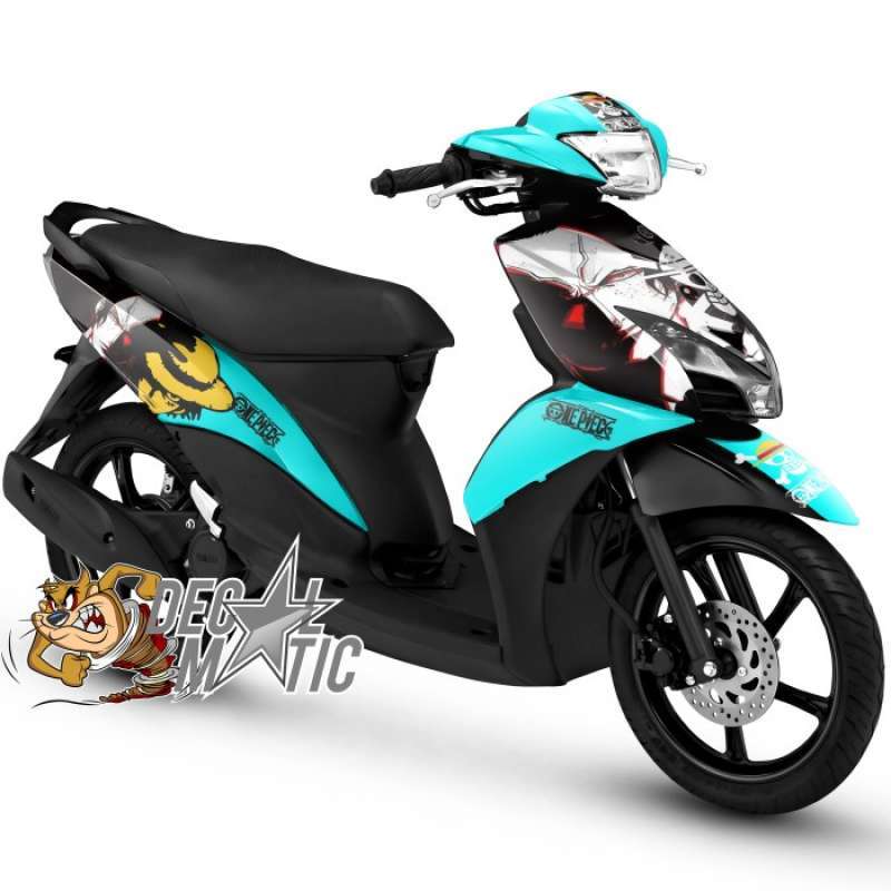 Jual Stiker Decal Full Body Motor Yamaha Mio J Mio GT One Piece 1 - Mio ...