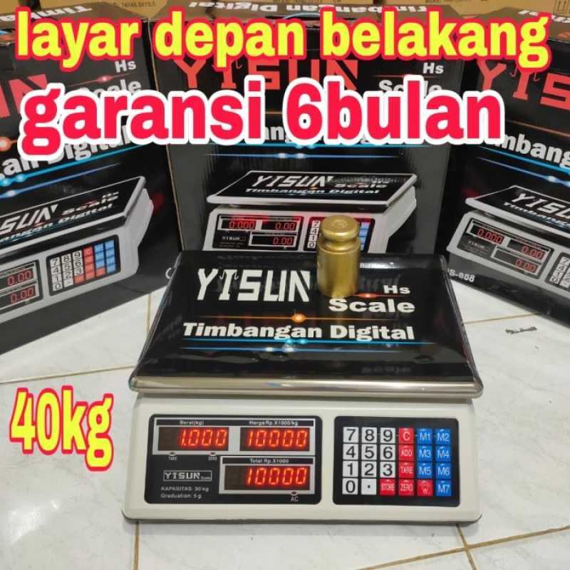Promo Timbangan Digital Daijin 30kg*5g Buah,laundry,sayur,dan Sembako Diskon 33% Di Seller Rizky ...