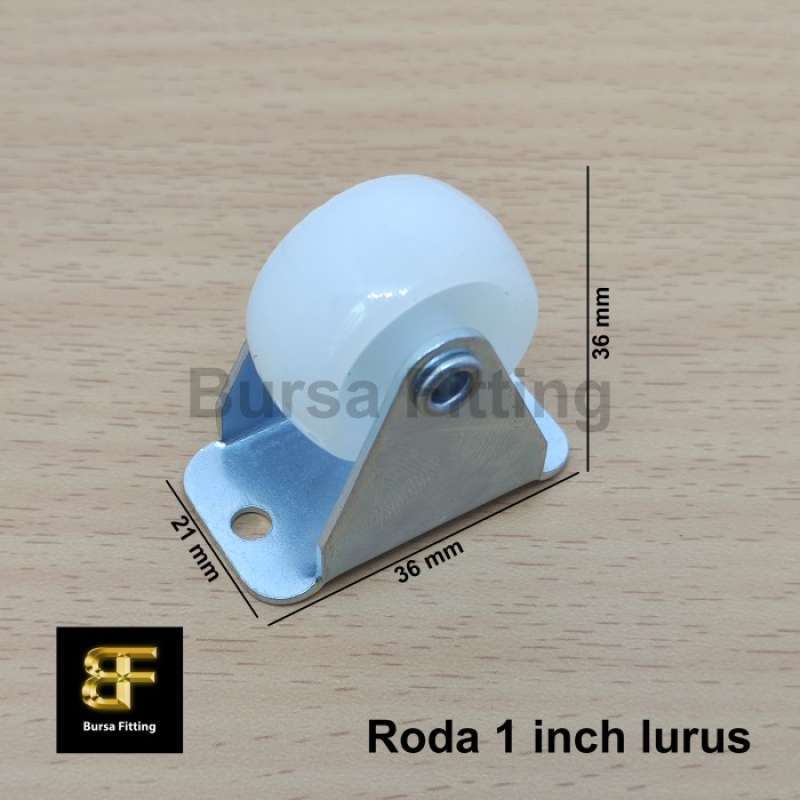 Promo Roda 1 inch lurus/roda caster/roda nylon/roda lemari/roda ...