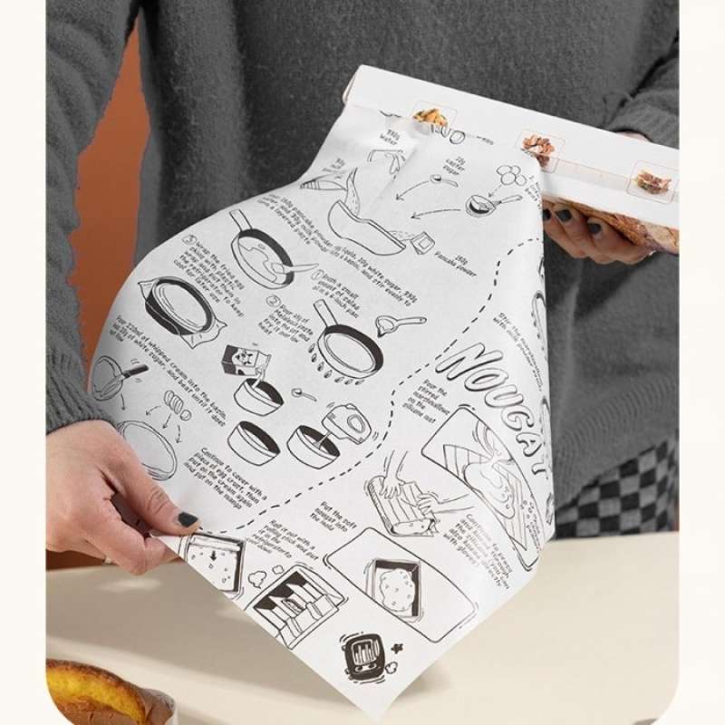 Promo Baking Paper Koran / Kertas Roti Koran / Wax Paper Koran Diskon ...