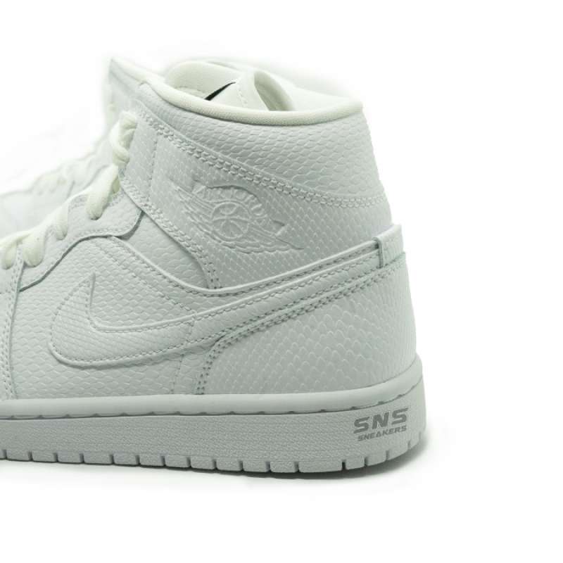 Promo Nike Air Jordan 1 Mid Snake Skin W 100% Original Authentic Diskon ...
