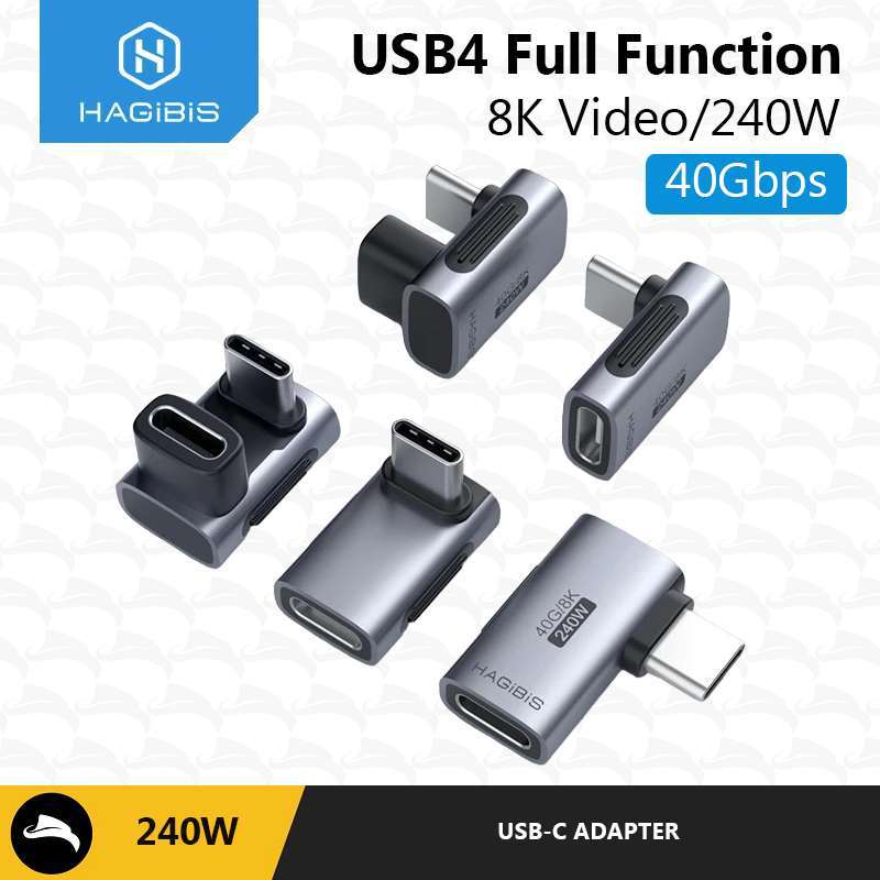 Jual Hagibis Converter Thunderbolt Usb4 Type-c Adapter Pd 240w 8k ...