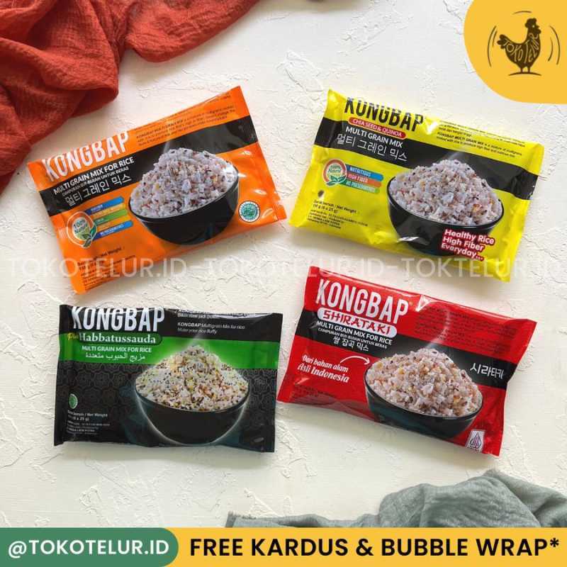 Jual Kongbap Multigrain Mix - 6 Sachet Di Seller Toko Telur Id Online ...
