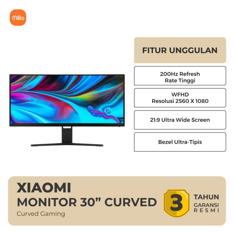 Jual Xiaomi Curved Monitor 30 Original Murah - Harga Diskon Juni 2024 ...