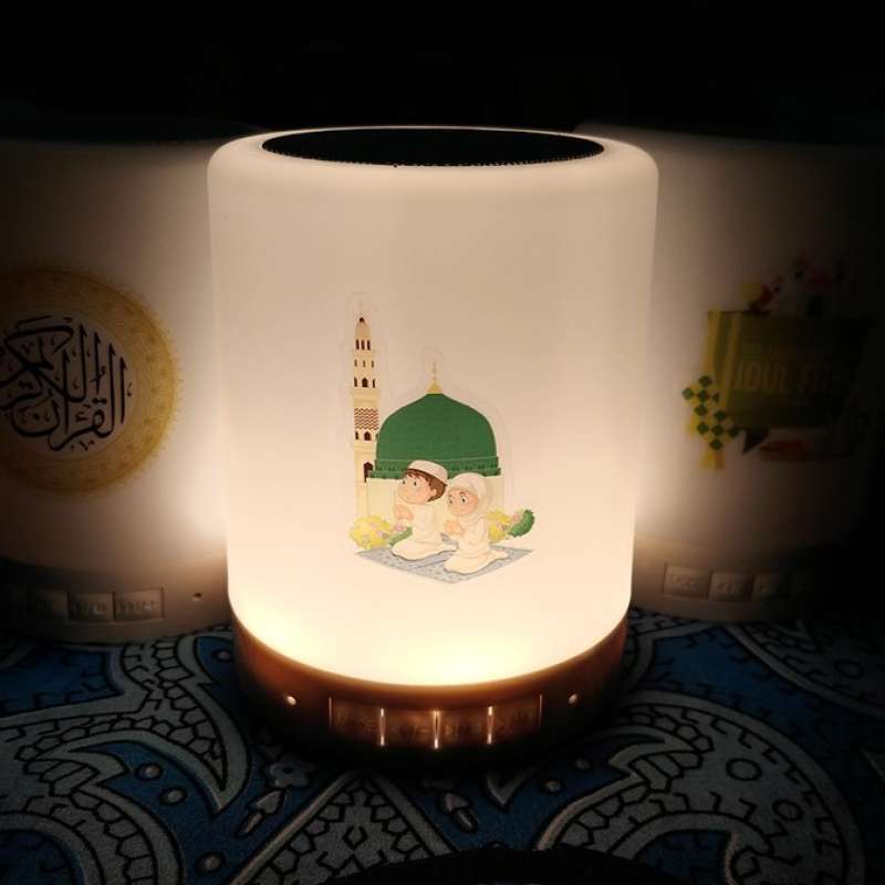 Promo Speaker Quran Warna Lampu Led 30 Juz + Chip Memory Speaker Al ...