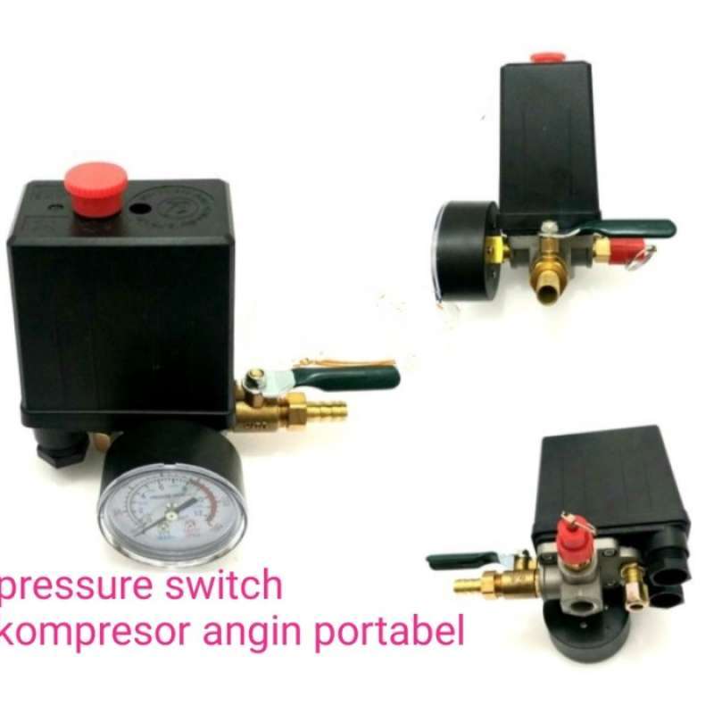 Promo Pressure Switch Kompresor Angin Set Diskon 28% Di Seller ...