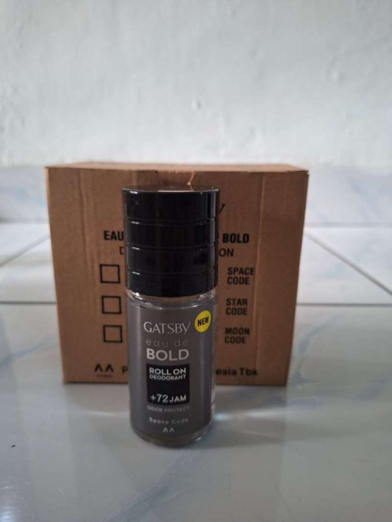 Promo New Gatsby Eau De Bold Deodorant Roll On 50ml Diskon 16% Di ...