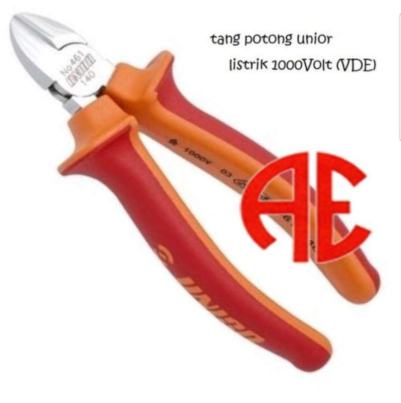 Promo Tang Potong Unior 6 160mm 1000v Listrik Electric Diagonal Cutting ...