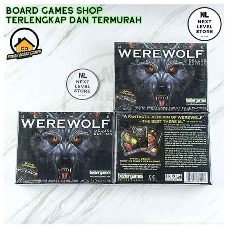 Promo Ultimate Werewolf Deluxe Edition Board Game Diskon 11% Di Seller ...