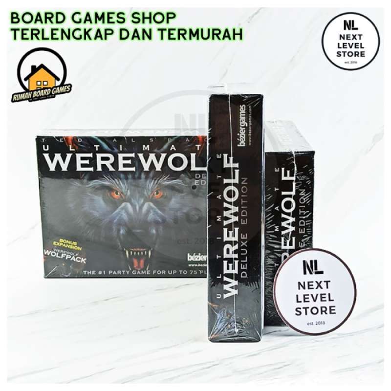 Promo Ultimate Werewolf Deluxe Edition Board Game Diskon 11% Di Seller ...