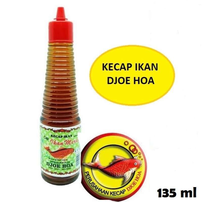 Promo Kecap Ikan Djoe Hoa Cap Ikan Merah Botol 135ml Diskon 35% Di ...