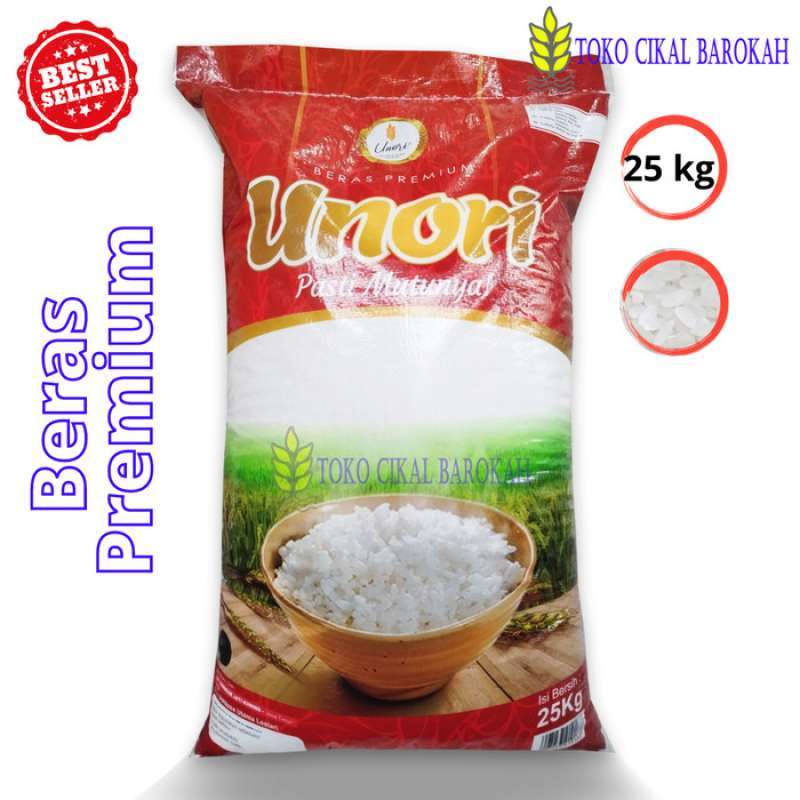 Promo Beras Un Premium 25kg Diskon 23% Di Seller Hikari Storee - Meruya ...