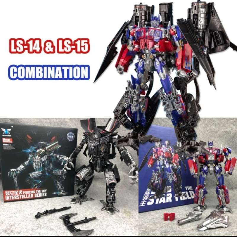 Promo Robot Transformers Combination Aoyi Mech Optimus Prime Jetfire ...