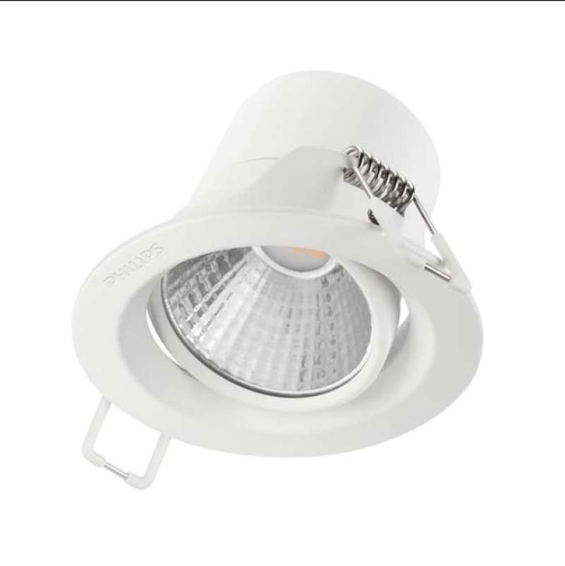 Promo Philips downlight KYANITE 070 5W 40K WH Natural Recessed LED ...