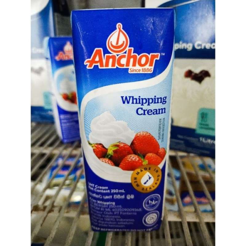 Promo Anchor Whipping Cream 250ml - Whip Cream - Heavy Cream Diskon 33% ...