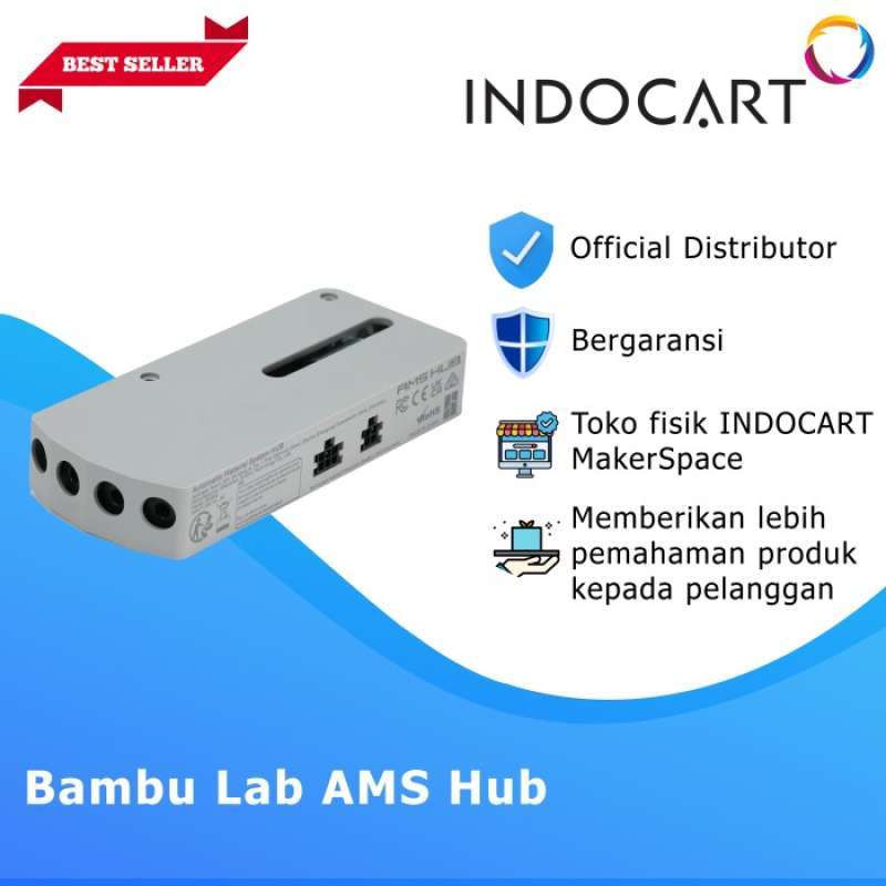 Promo 100% Produk Ori Indocart 3D Printer Parts Bambu Lab Ams Hub ...