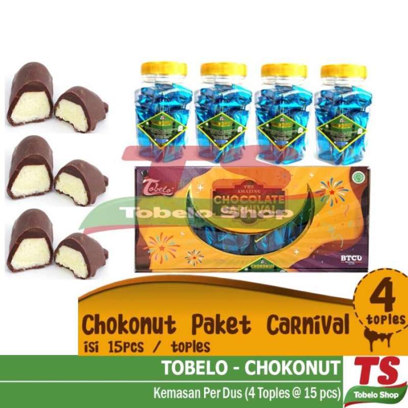 Promo Tobelo Chokonut (dus) / Coklat Chokonut / Tobelo Cokelat Chokonut ...