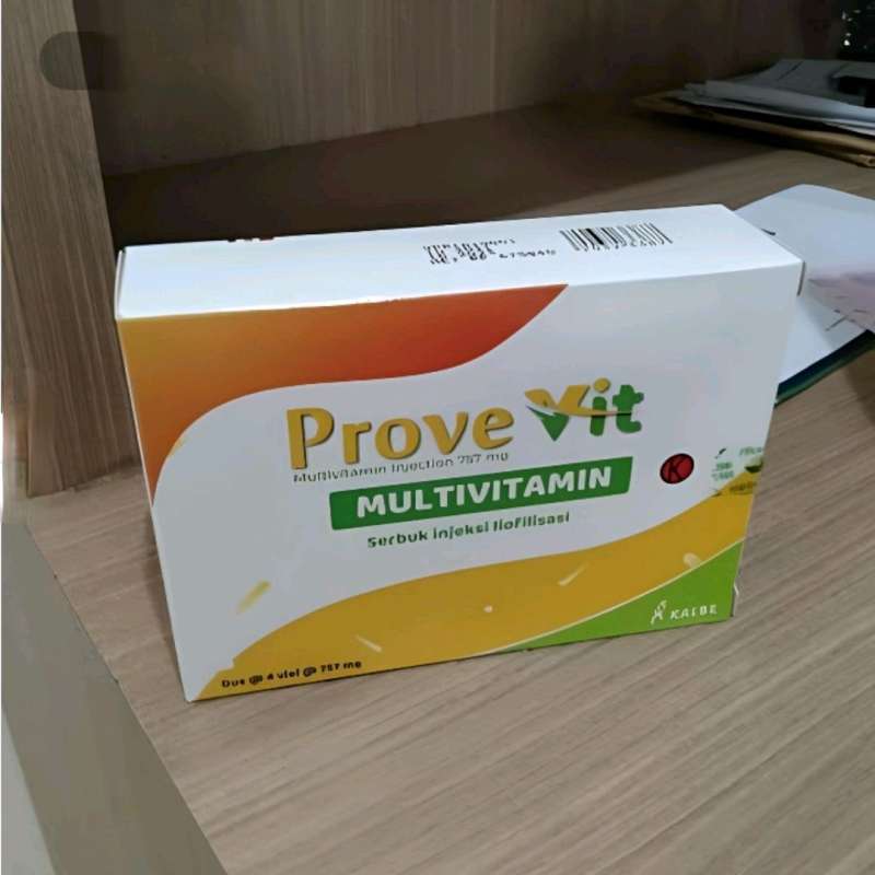 Jual PROVE VIT 757 MG 4 VIAL MULTIVITAMIN di Seller Krisna_farma - Pal ...