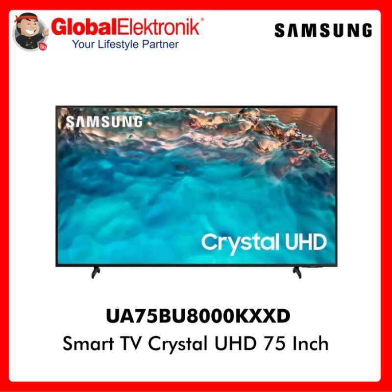Jual Samsung 75 75bu8000 Tv Led 75 Inch Crystal Uhd 4k Smart Tv Ua75bu8000kxxd 75inch [semarang ...