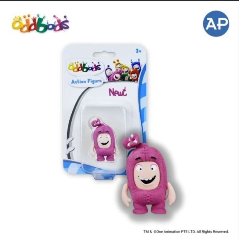 Promo Mainan Oddbods Action Figure Fuse Pogo Newt Jeff Zee Bubbles ...