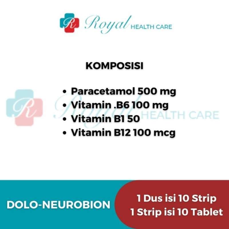 Promo Dolo Neurobion Box 100 Tablet Obat Anti Nyeri. Vitamin B Diskon ...