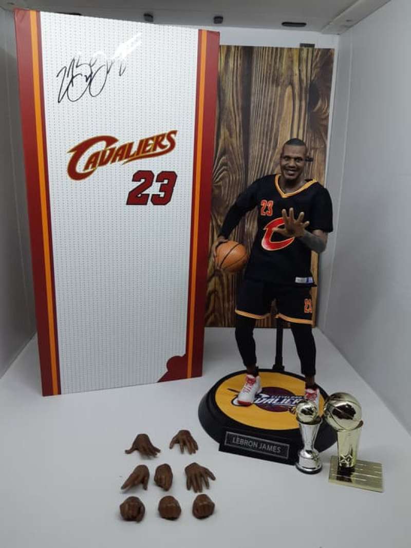 Promo Lebron James Cavs Nba Action Figure Set 1\6 12 Scale Super Rare ...