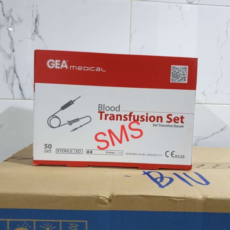 Promo Blood Set Gea/ Blood Transfusion Set Gea/selang Transfusi Darah ...