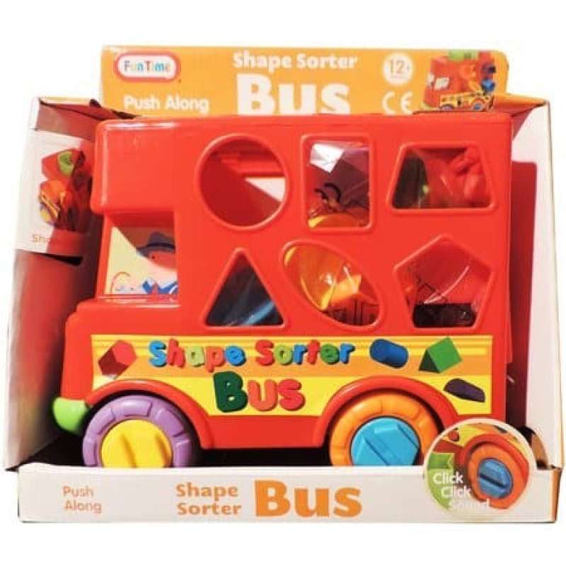 Promo Funtime Bus Shape Sorter 5889 Diskon 23% di Seller Prasywa Shop ...