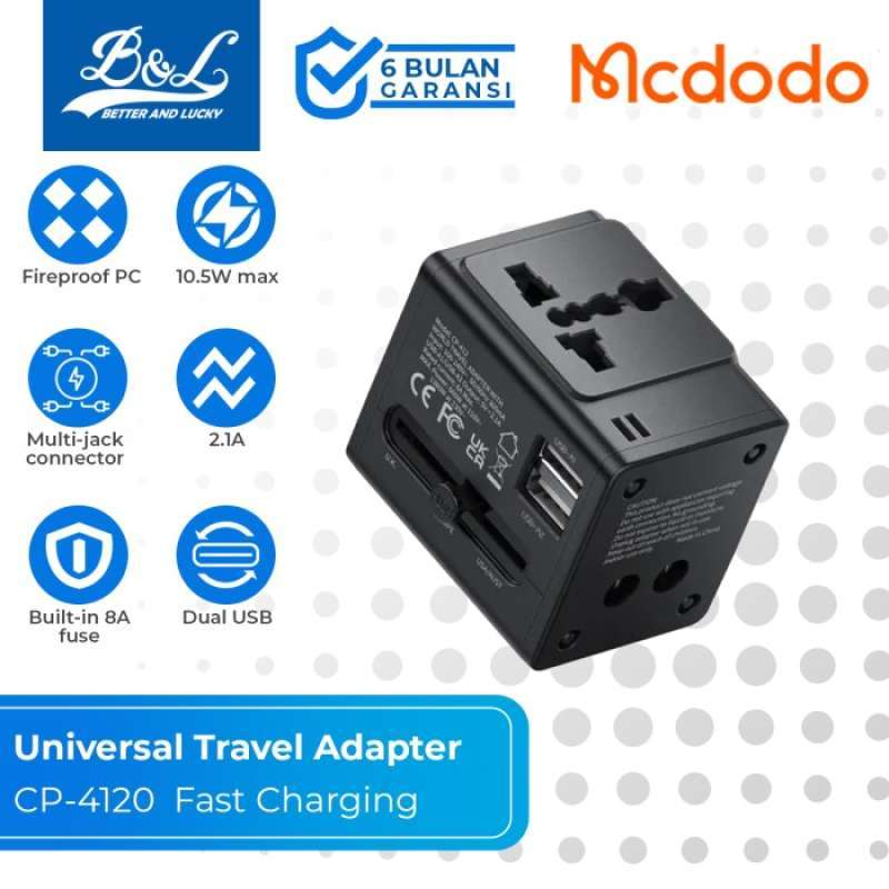 Jual Mcdodo Universal Adapter Spesifikasi Original, Murah & Diskon ...