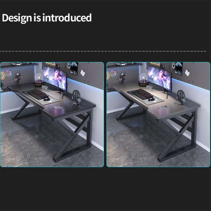 Jual Meja Kerja Komputer Laptop 100 X 60 Cm Arc Design Frame Besi Daun ...