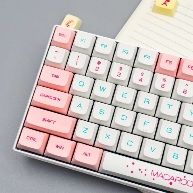 Promo Keycaps Pbt Macaroon Xda Profile Sublim Mechanical Keyboard ...