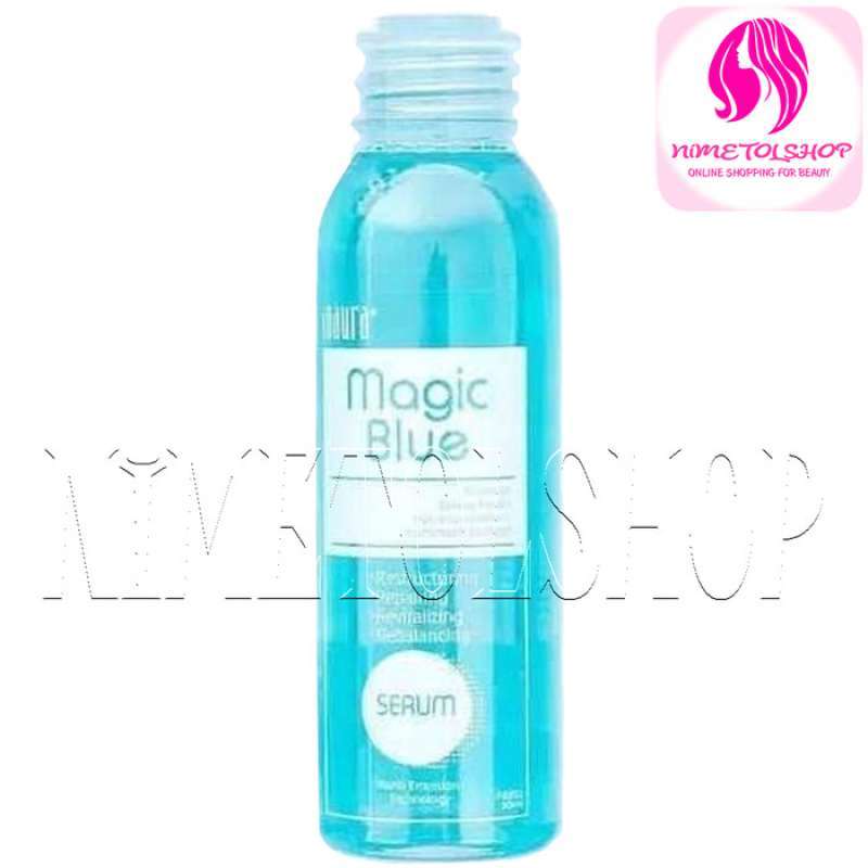 Jual INAURA Magic Blue Serum 90ml Magia Rambut Proses Kimia Hair Color ...