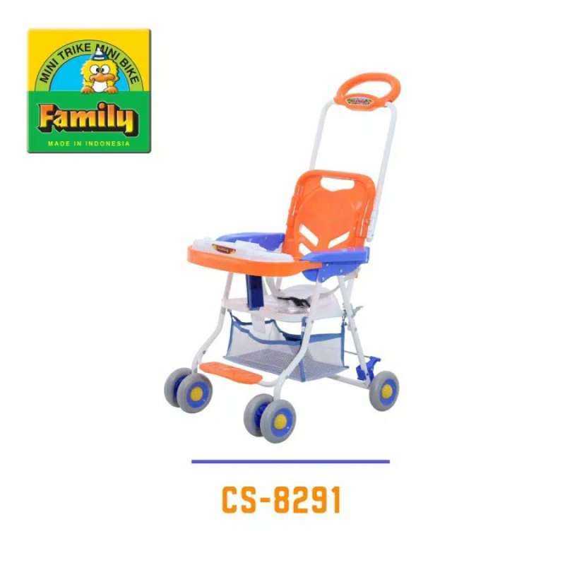 Jual Chair Stroller Kursi Dorong Anak Kanopi Family Ori CS-8298 ...