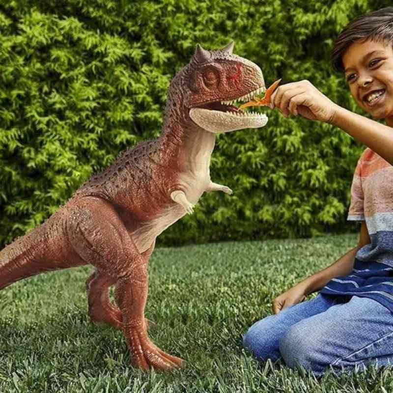 Promo Mattel Jurassic World Colossal Carnotaurus Toro Diskon 23% Di ...