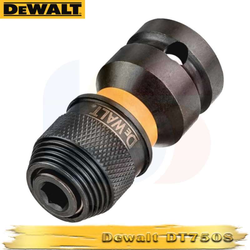 Promo Dewalt DT7508-QZ Impact Adaptor 1/2 to 1/4 shockproof Diskon 27% ...