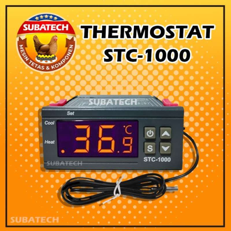 Jual Paket Siap Pakai Thermostat Termostat Pemanas Mesin Tetas Telur Di ...