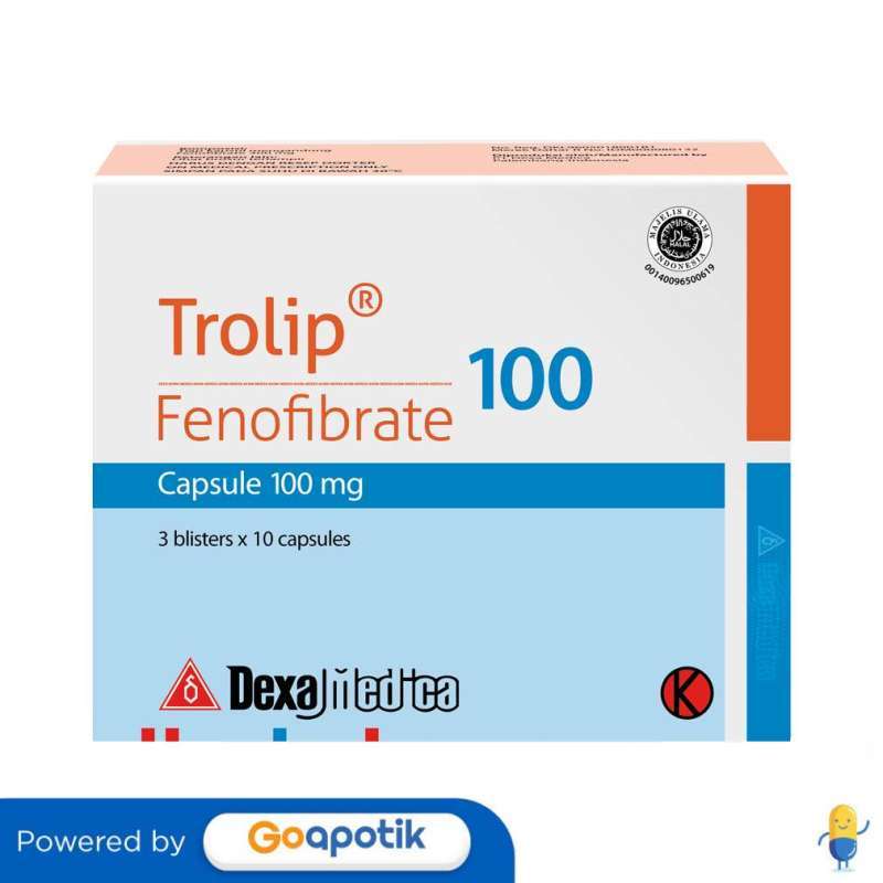 Jual Trolip 100 Mg Box 30 Kapsul Di Seller Apotek Hemat - Klagete, Kota ...