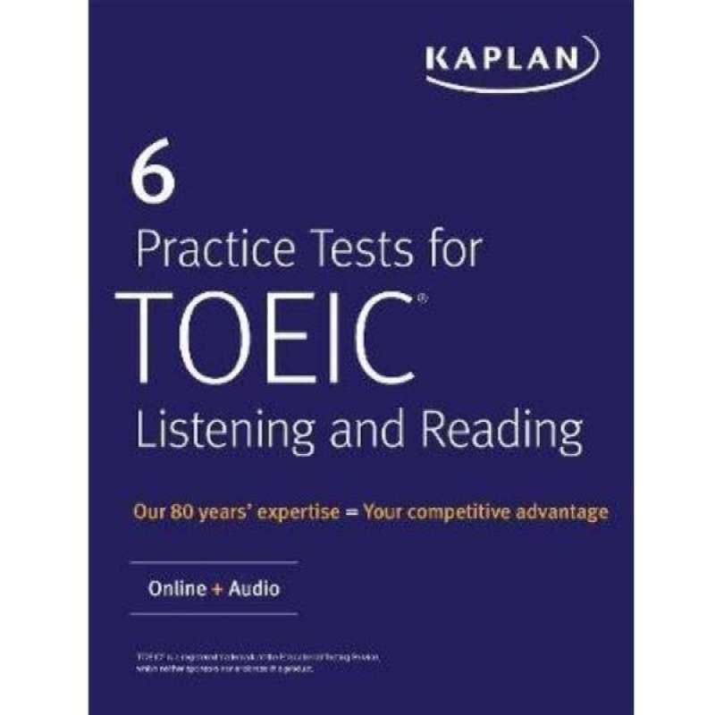 Promo Import Book 6 Practice Tests For Toeic Listening And Reading ...