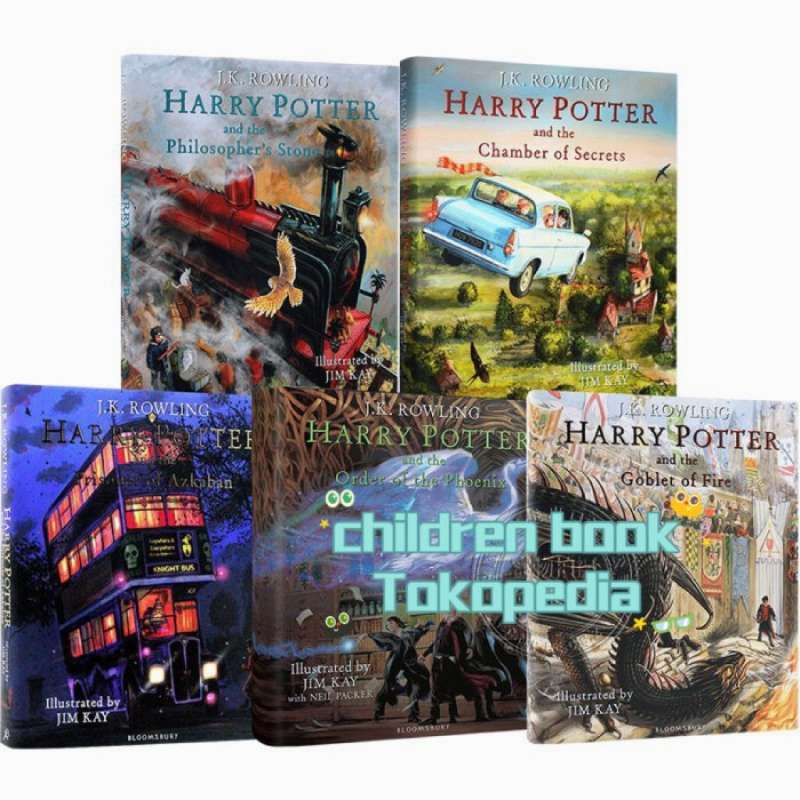 Promo harry potter illustrated edition books Diskon 23% di Seller Kim ...
