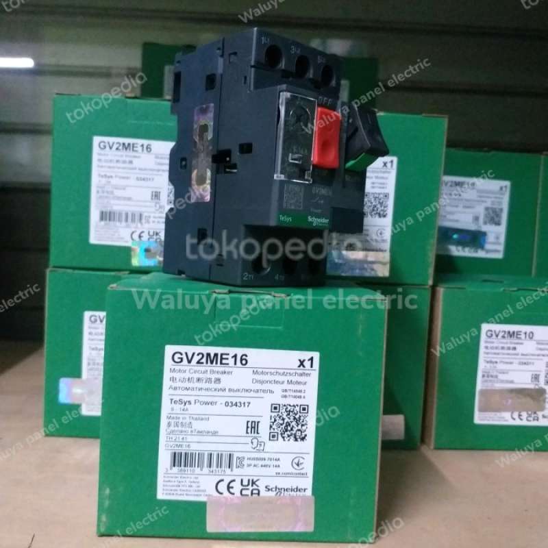 Promo Motor Circuit Breaker / MCB Schneider GV2 ME16 GV2ME16 Diskon 23% di Seller Lixia Store ...
