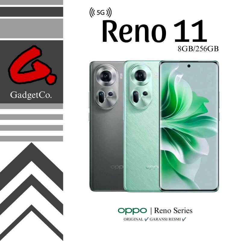 Jual Oppo Reno 11 5G 8GB+8GB/256GB Garansi resmi - Rock Grey di Seller ...