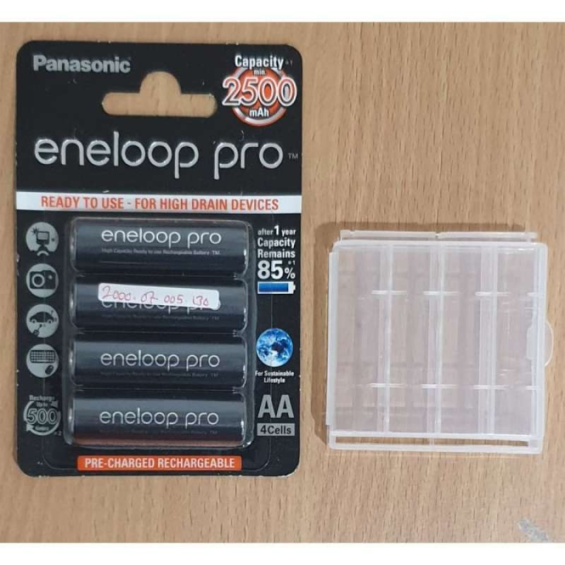 Promo Panasonic Eneloop PRO AA 2500mAH ORIGINAL - Rechargeable - Free ...