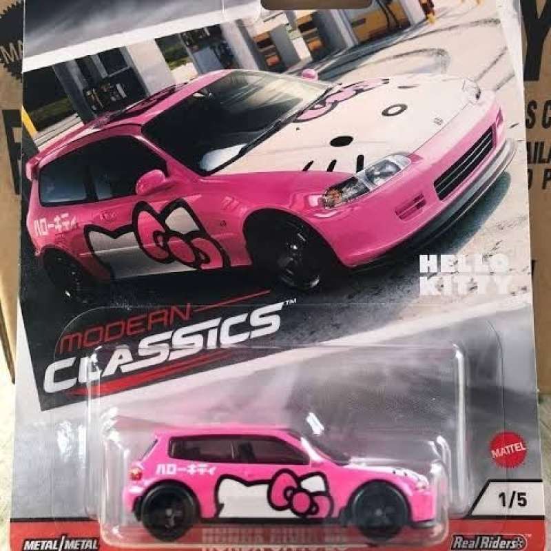 Promo Hotwheels Honda Civic EG Hello Kitty â€‹Modern Classics Diskon 23 ...