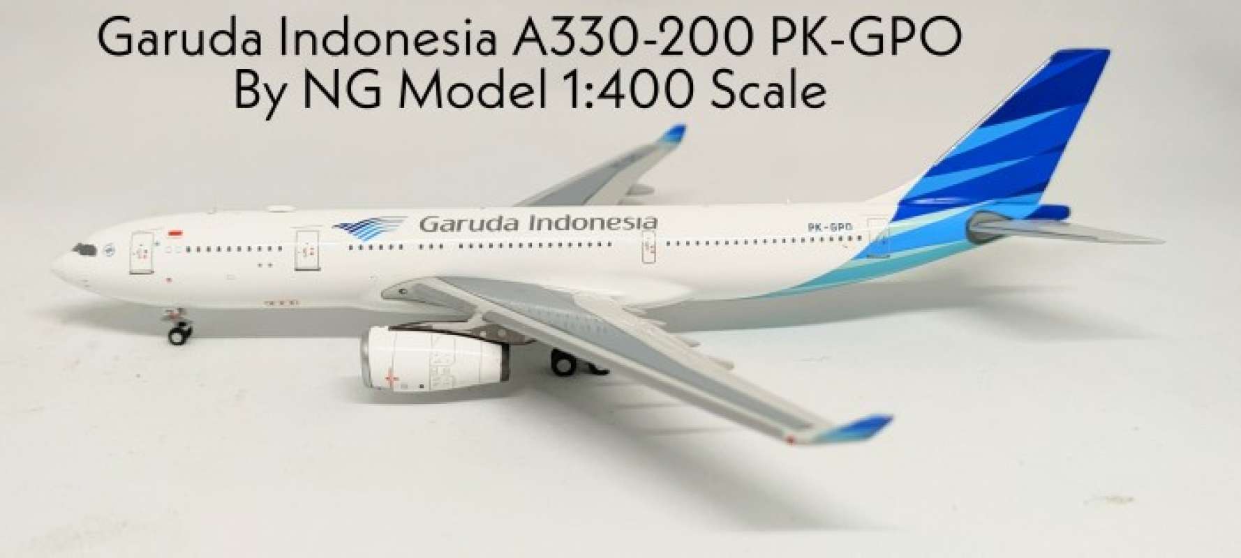 Promo Garuda Indonesia A330-200 Pk-gpo By Ng Model 1:400 Scale Diskon ...
