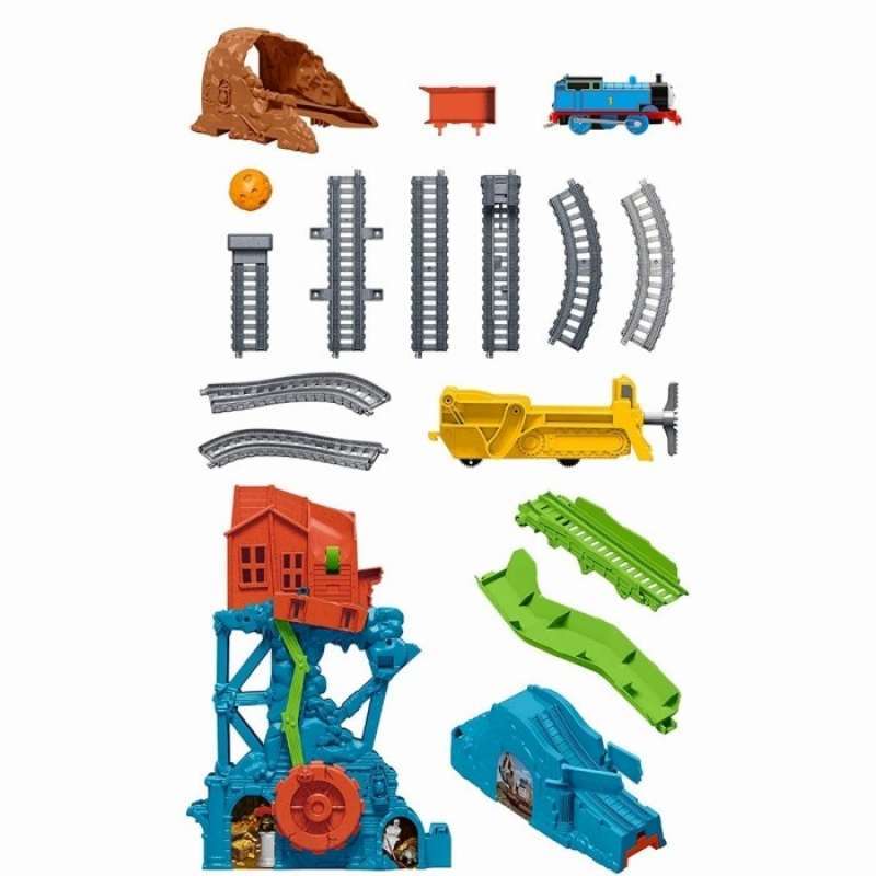 Jual Thomas & Friends Track Master Motorized Cave Collapse Set Di ...